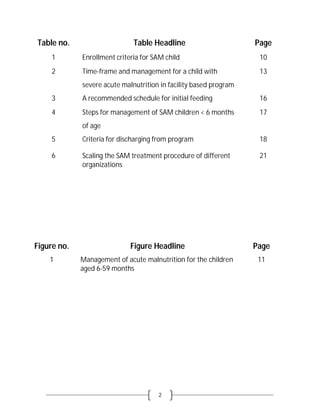 Guidelines for the management of severely acute malnourished children | PDF