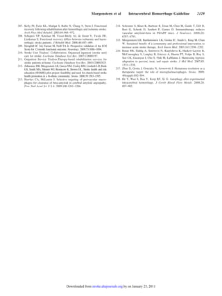 Guidelines for the management of spontaneous ich | PDF