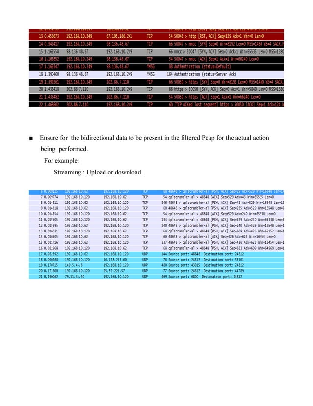 Guidelines for the pcap final | PDF