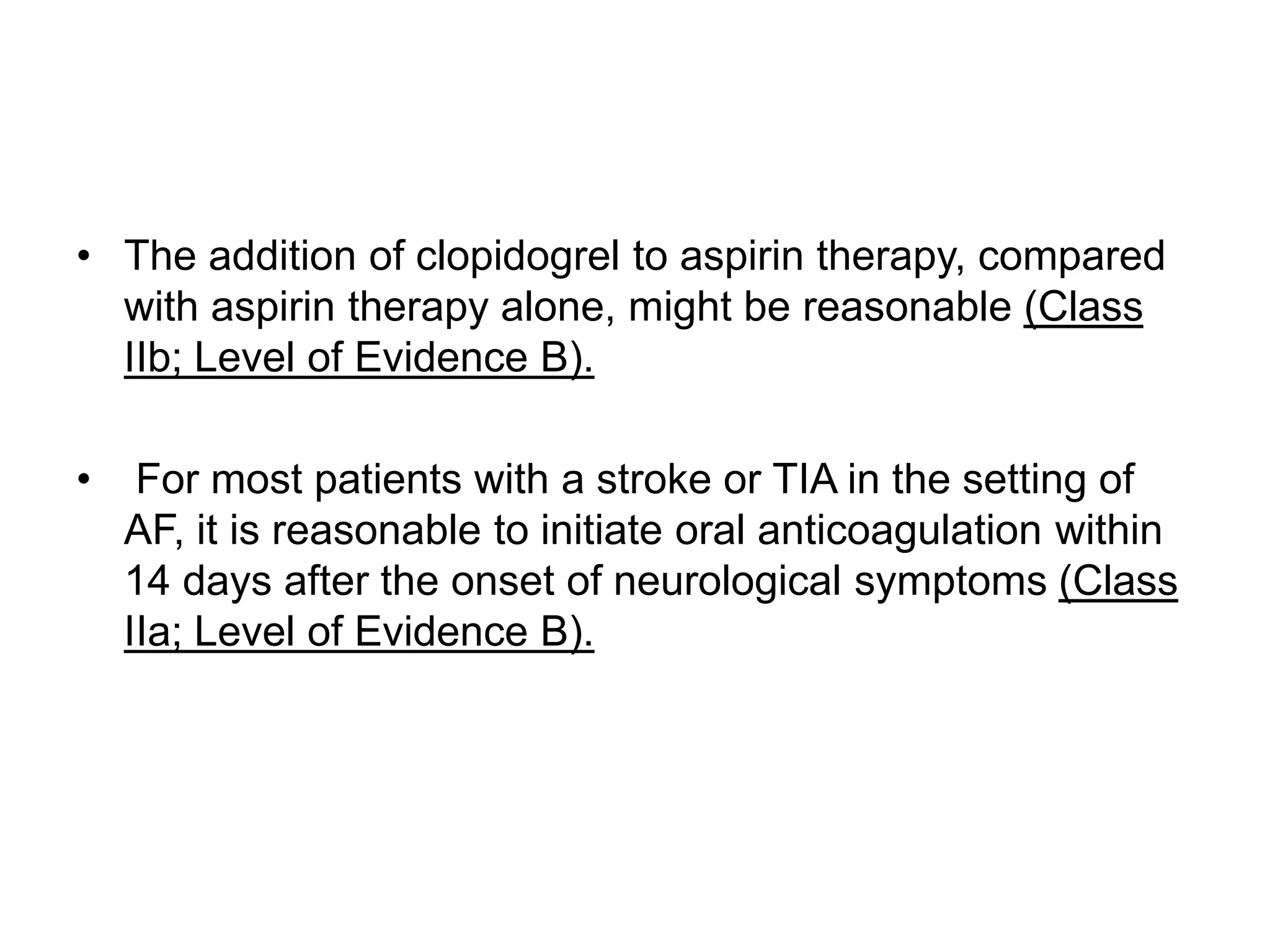 Guidelines for the prevention of stroke in patients with stroke and ...