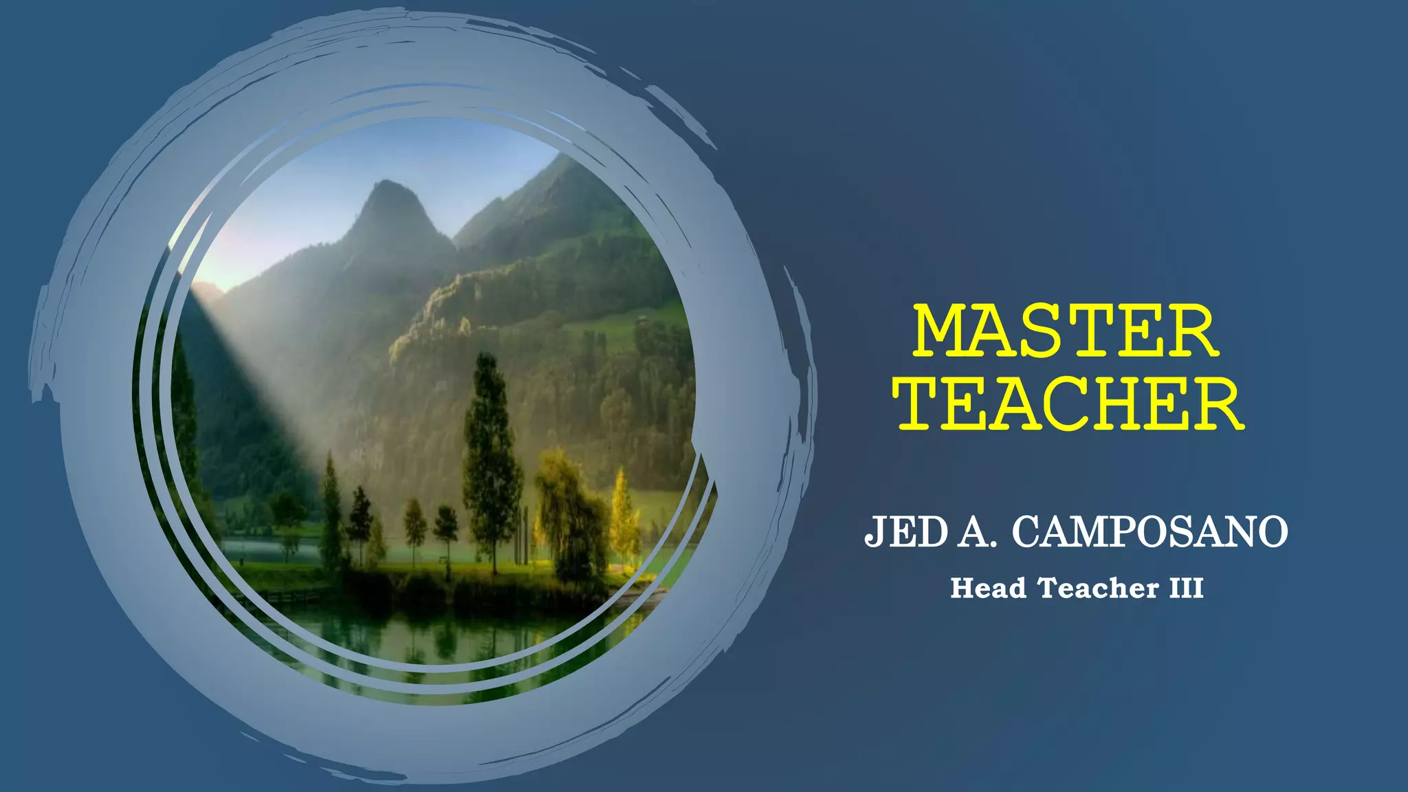 Guidelines for the reclassification and promotion to Master Teacher | PPTX