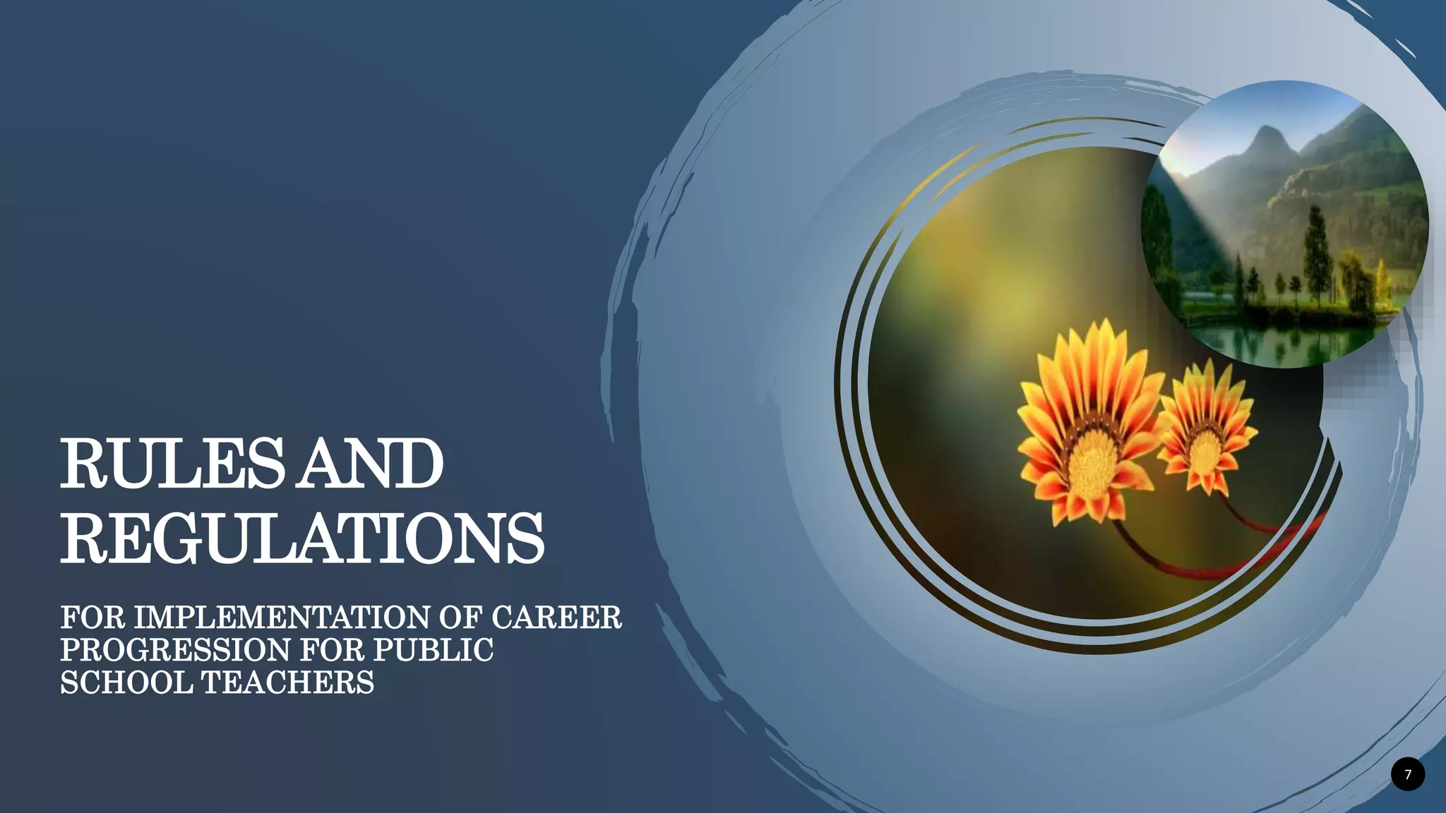 Guidelines for the reclassification and promotion to Master Teacher | PPTX