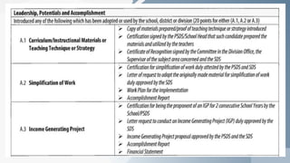 Guidelines for the reclassification and promotion to Master Teacher | PPTX