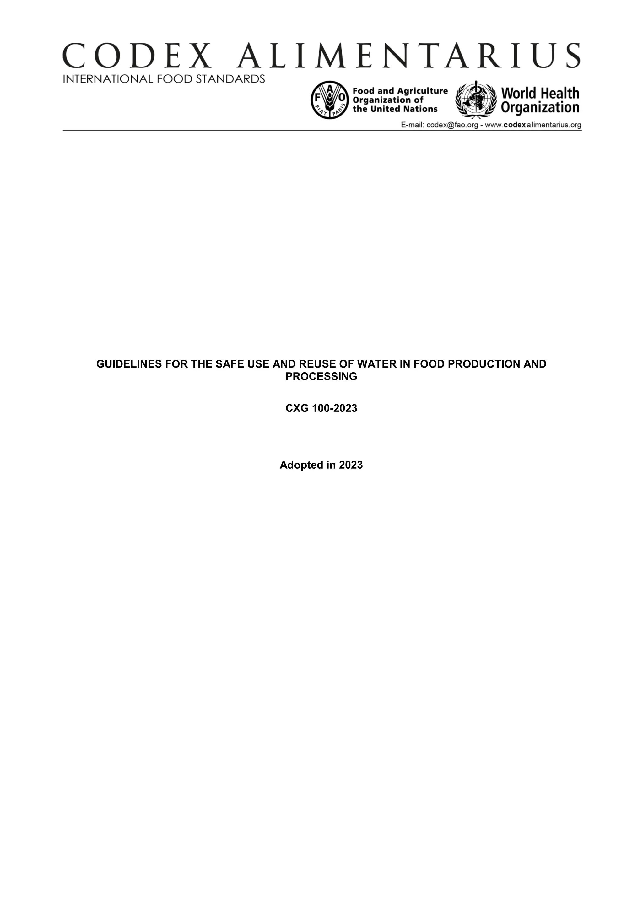 Guidelines for the Safe Use and Reuse of Water in Food.pdf