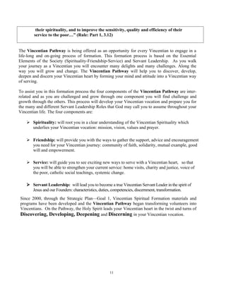 SOCIETY OF ST. VINCENT DE PAUL SPIRITUAL ADVISOR GUIDELINES | PDF