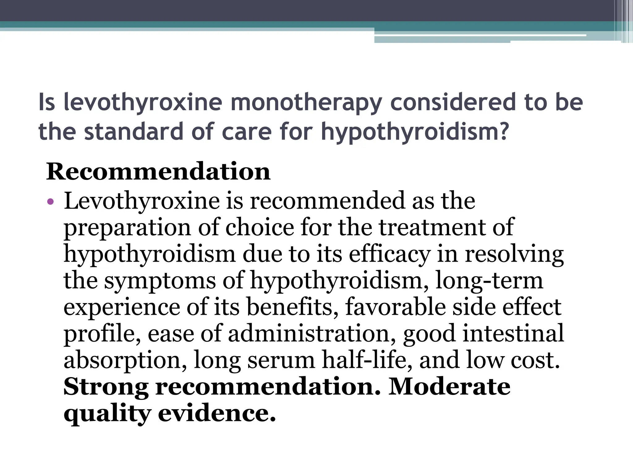 Guidelines for the Treatment of Hypothyroidism.pptx