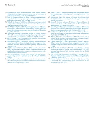 Guidelines for the use of echocardiography as a monitor for therapeutic ...