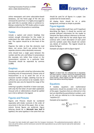 Guidelines for TIPS Guides | PDF