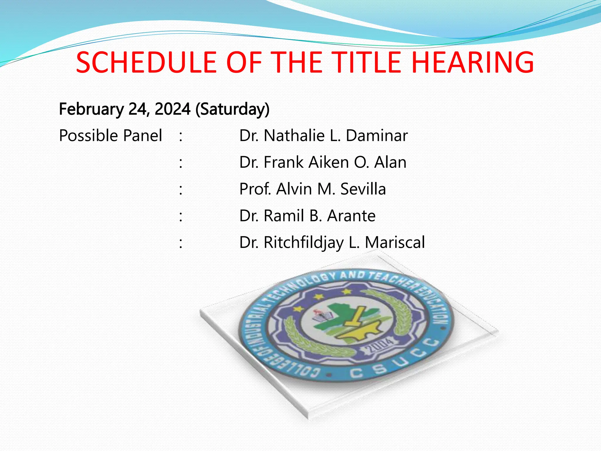 Guidelines for Title Hearing proposal.pptx