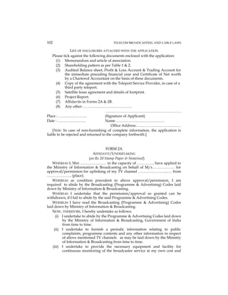 Guidelines for uplinking from india(net report) | DOC