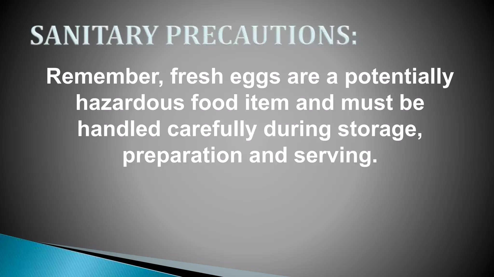 Guidelines for Using Eggs | PPTX