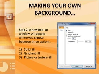 Guidelines for using power point | PPSX | Desktop Publishing | Computer Software and Applications