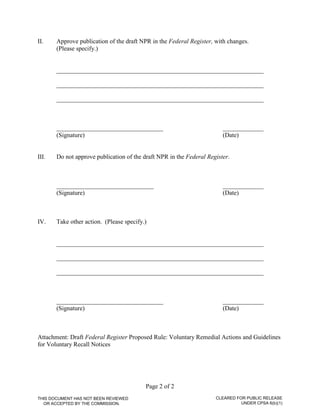 CPSC's Guidelines for voluntary recall notices | PDF
