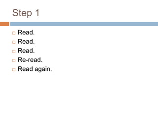 Guidelinesforwritingacritique | PPTX