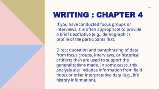 Guidelines for Writing a Thesis or Dissertation | PPTX