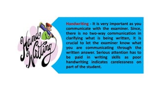 Guidelines for writing exams | PPSX