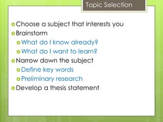 (Part One) Research Guidelines For Writing your Thesis Paper | PPTX | Search | Internet
