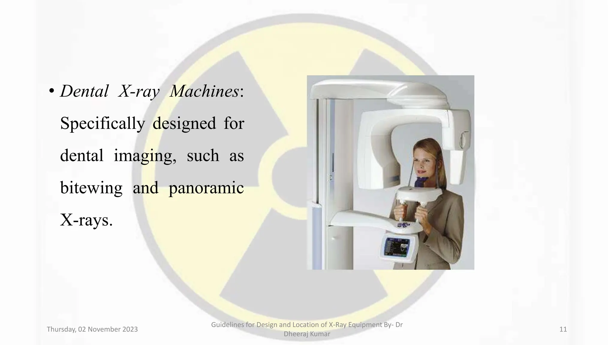 Guidelines for X-Ray Equipments.pptx