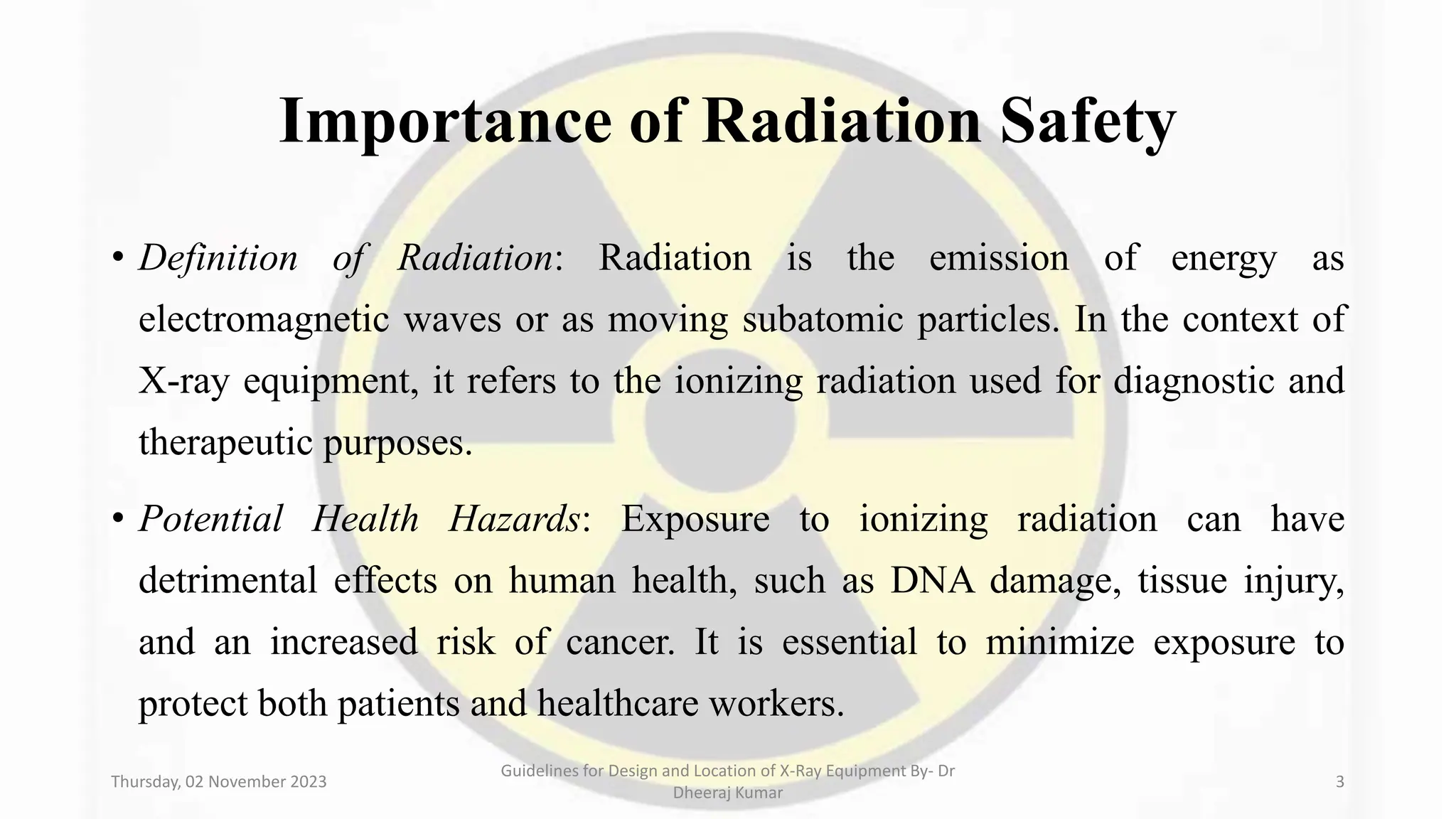 Guidelines for X-Ray Equipments.pptx