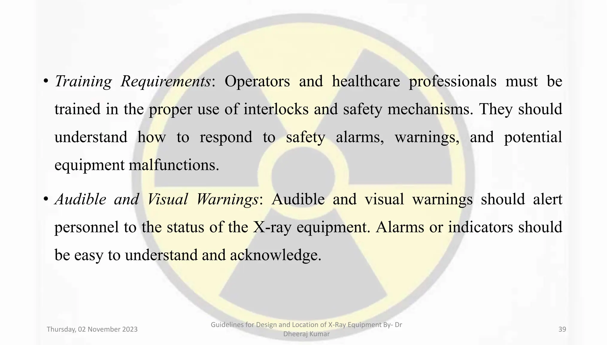 Guidelines for X-Ray Equipments.pptx