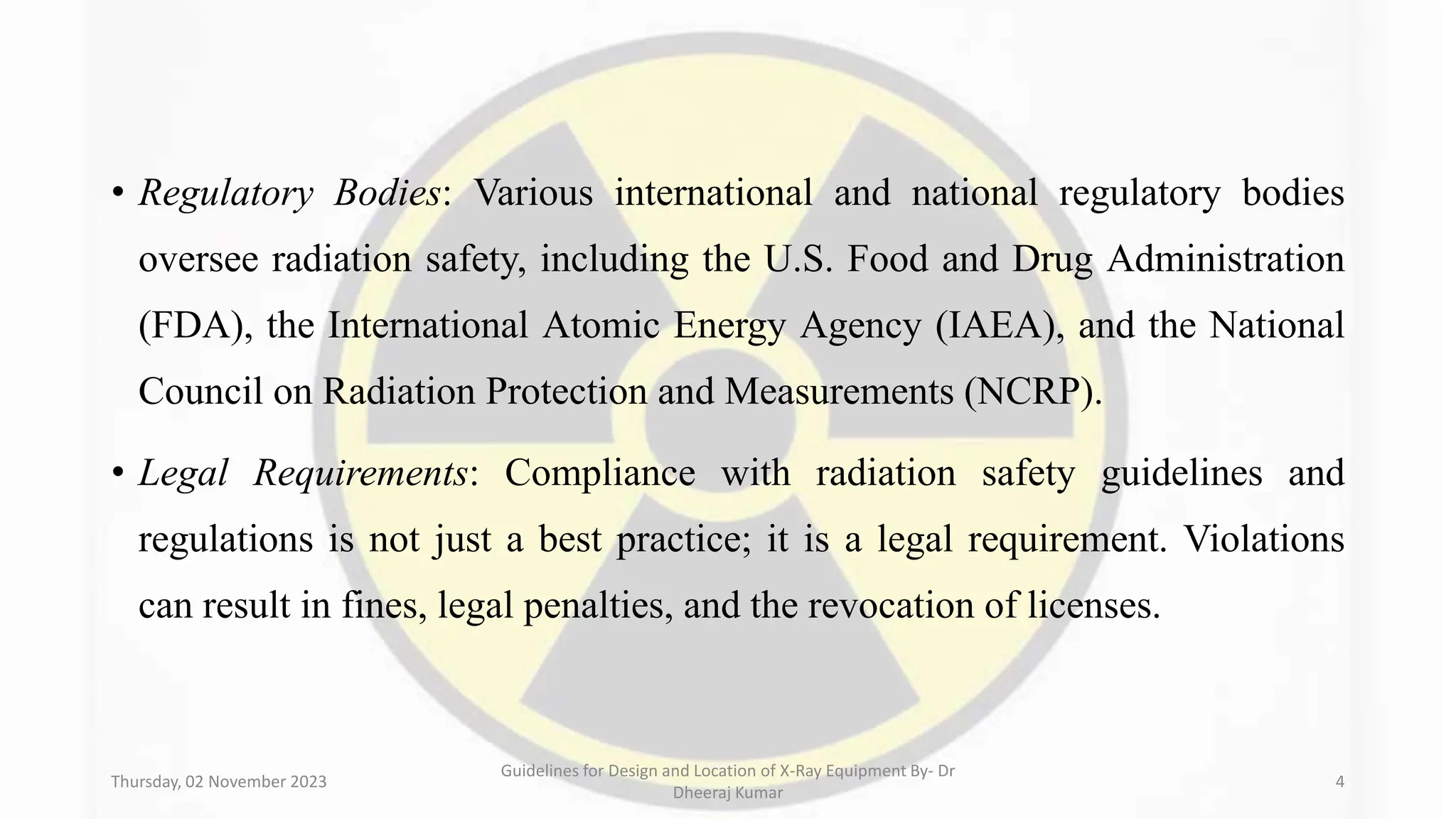 Guidelines for X-Ray Equipments.pptx