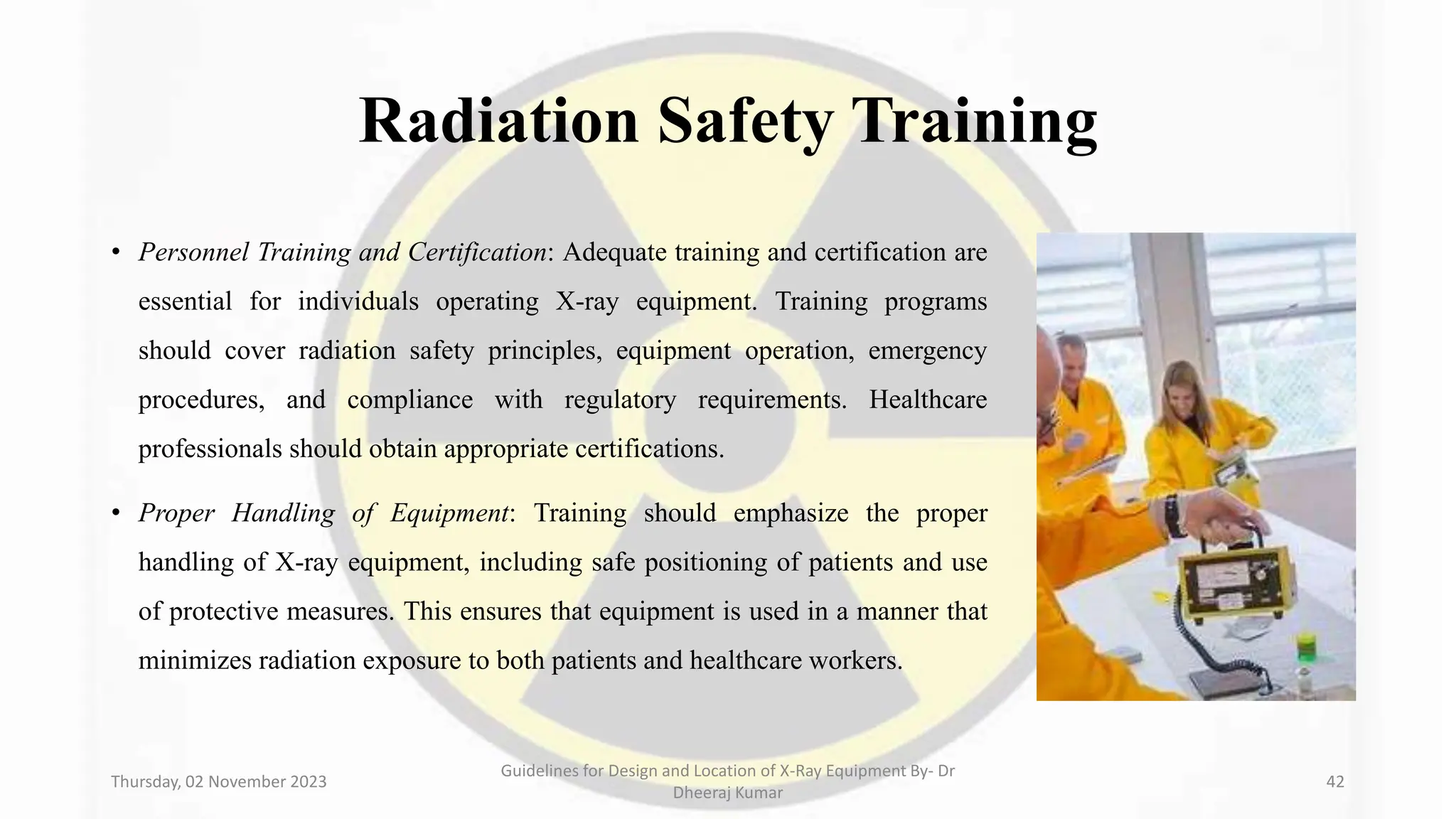 Guidelines for X-Ray Equipments.pptx