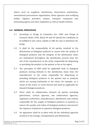 Guidelines gdp | PDF