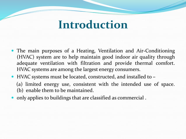Guidelines hvac India | PPT
