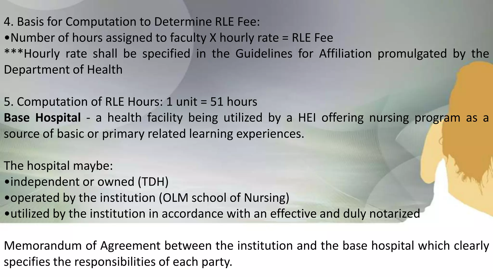 Guidelines implementing rle | PPTX