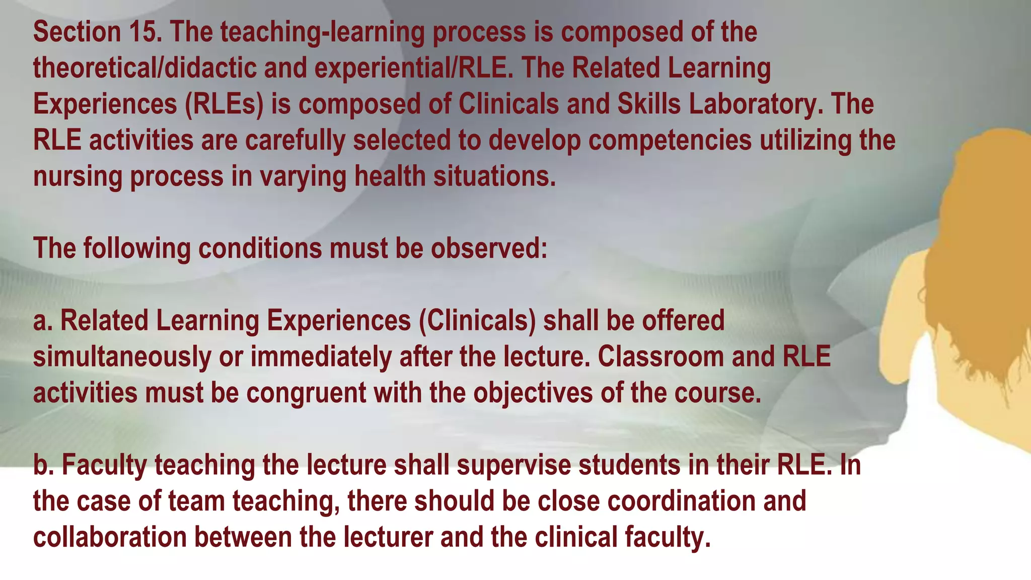Guidelines implementing rle | PPTX