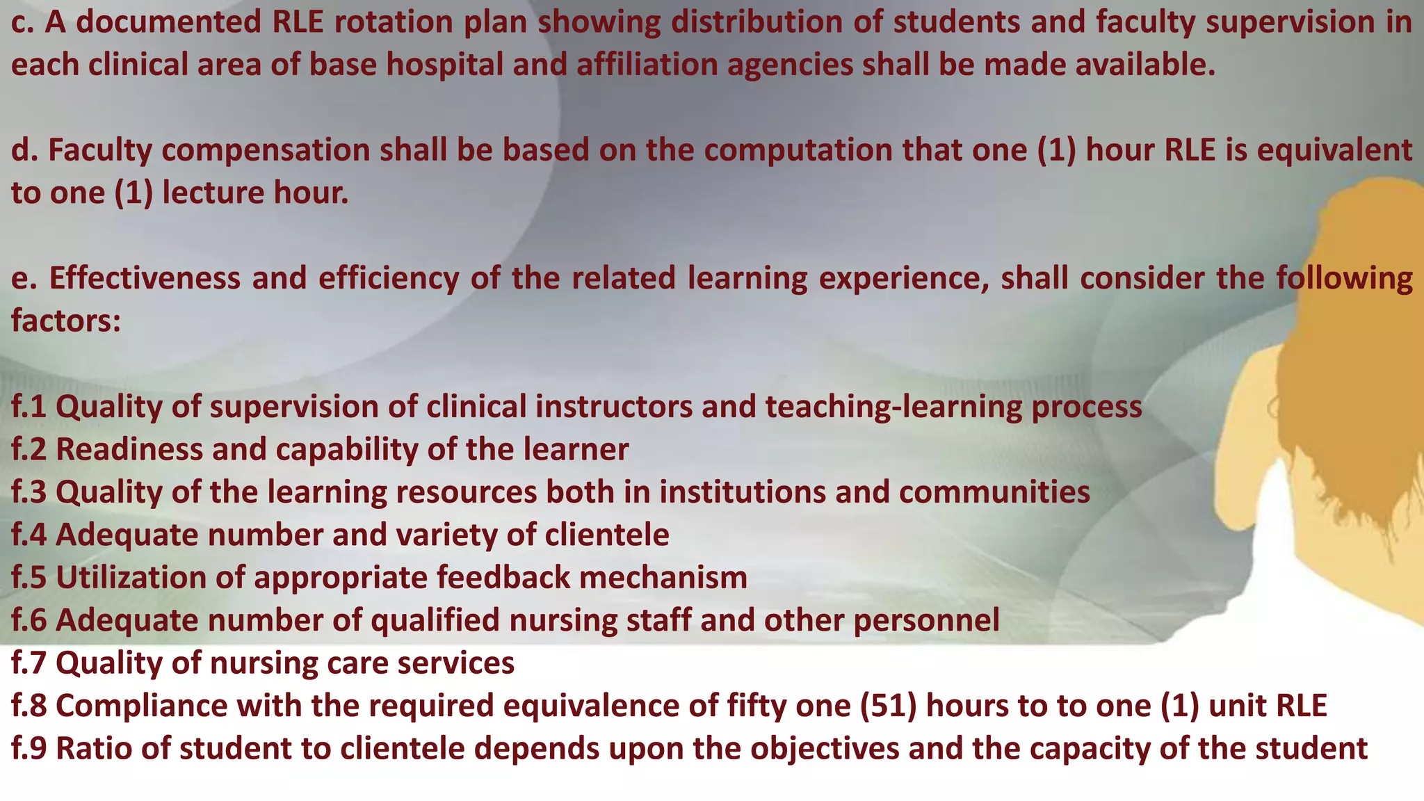 Guidelines implementing rle | PPTX