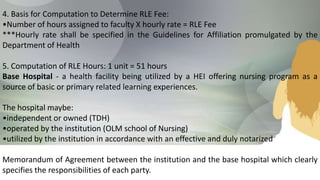 Guidelines implementing rle | PPTX