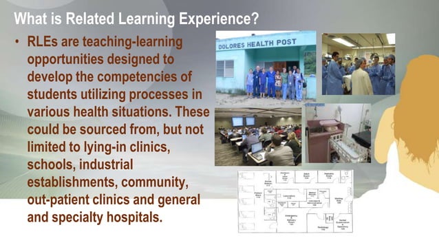 Guidelines implementing rle | PPTX | Undergraduate Education | College ...