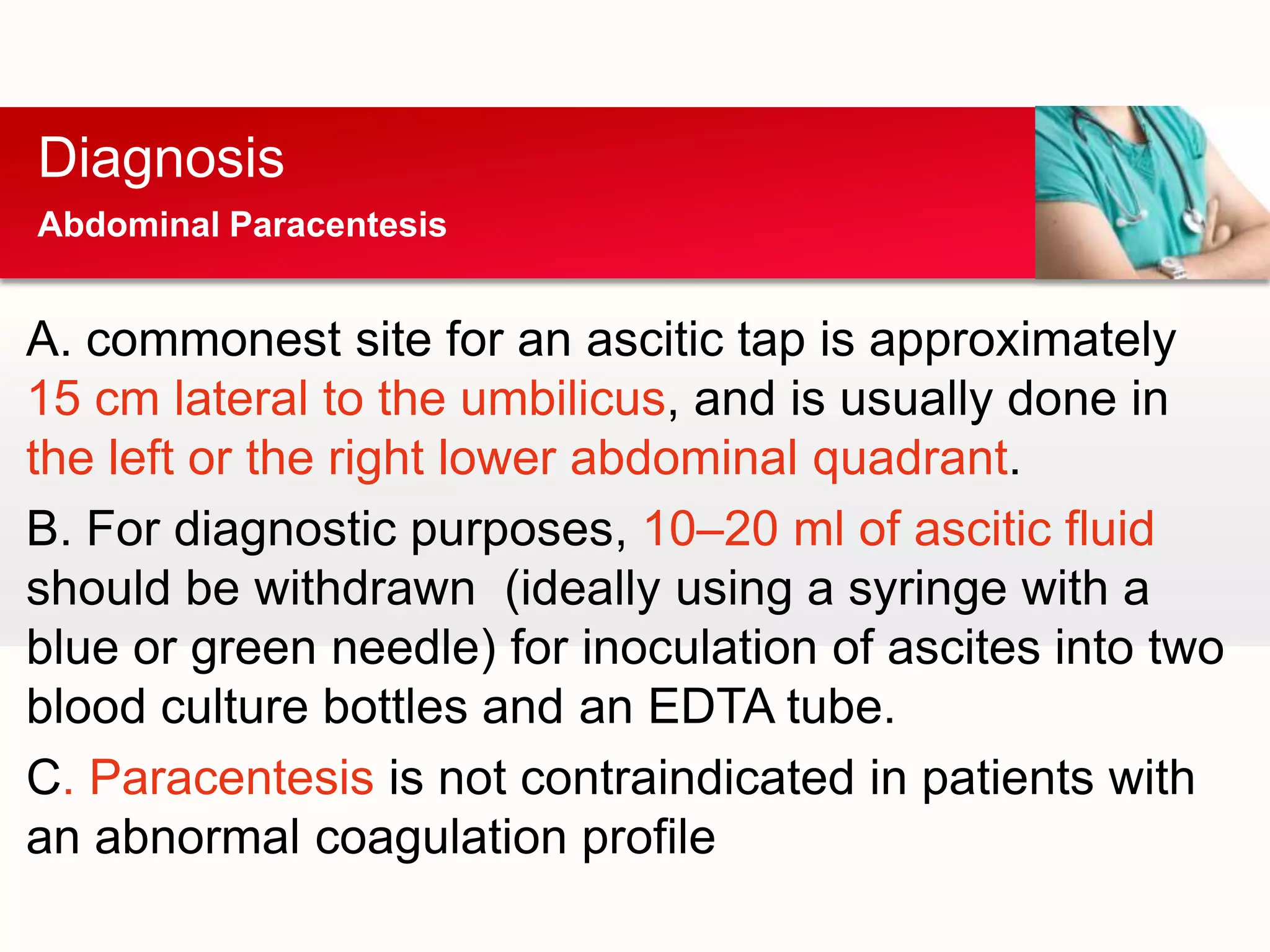 Guidelines in ascites | PPTX