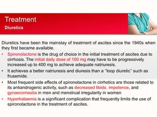 Guidelines in ascites | PPTX