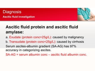 Guidelines in ascites | PPTX