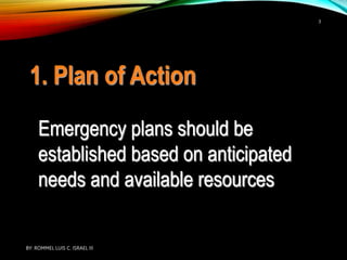 GUIDELINES IN GIVING EMERGENCY CARE | PPT