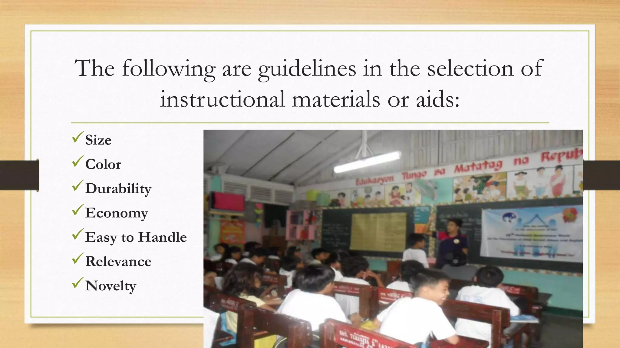 Guidelines in Using Instructional Materials | PPTX