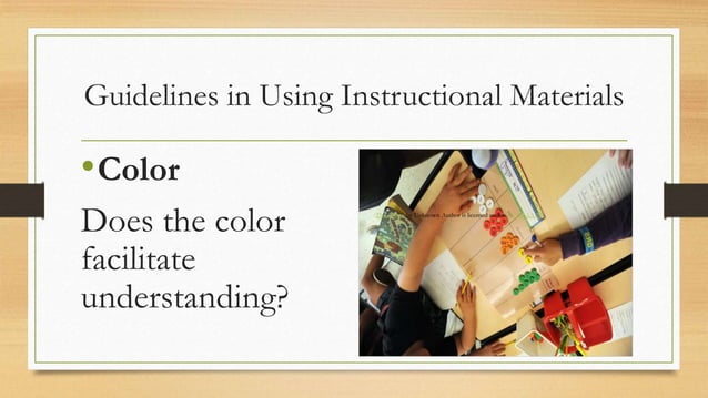 Guidelines in Using Instructional Materials | PPTX | Education