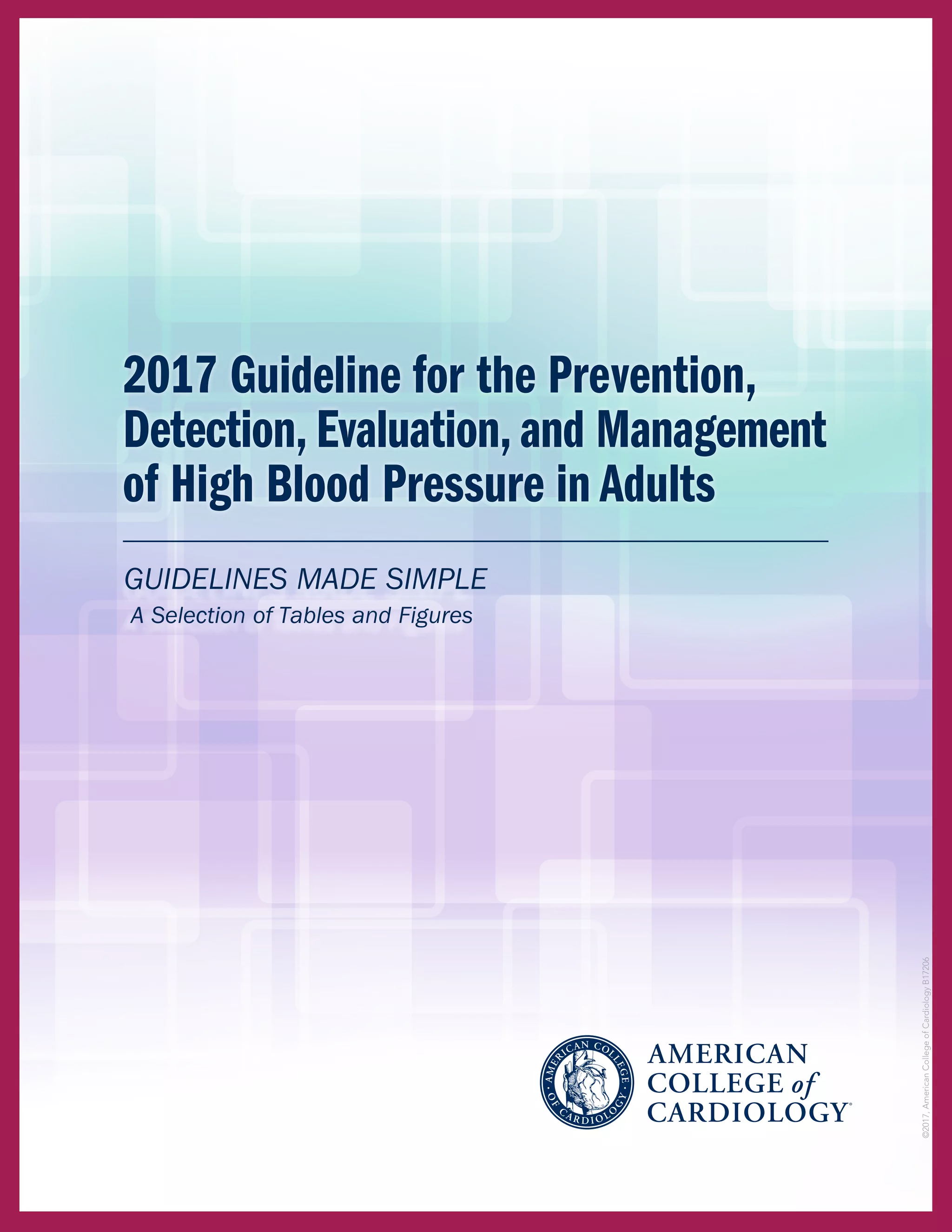 Guidelines for Hypertension 2017 | PDF