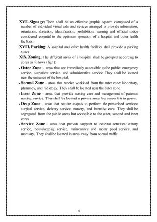 Guidelines & main requirements in the planning and design of hospitals ...