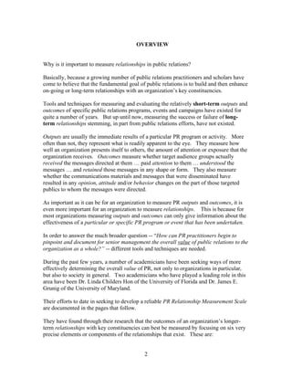 Guidelines measuring relationships[1] | PDF