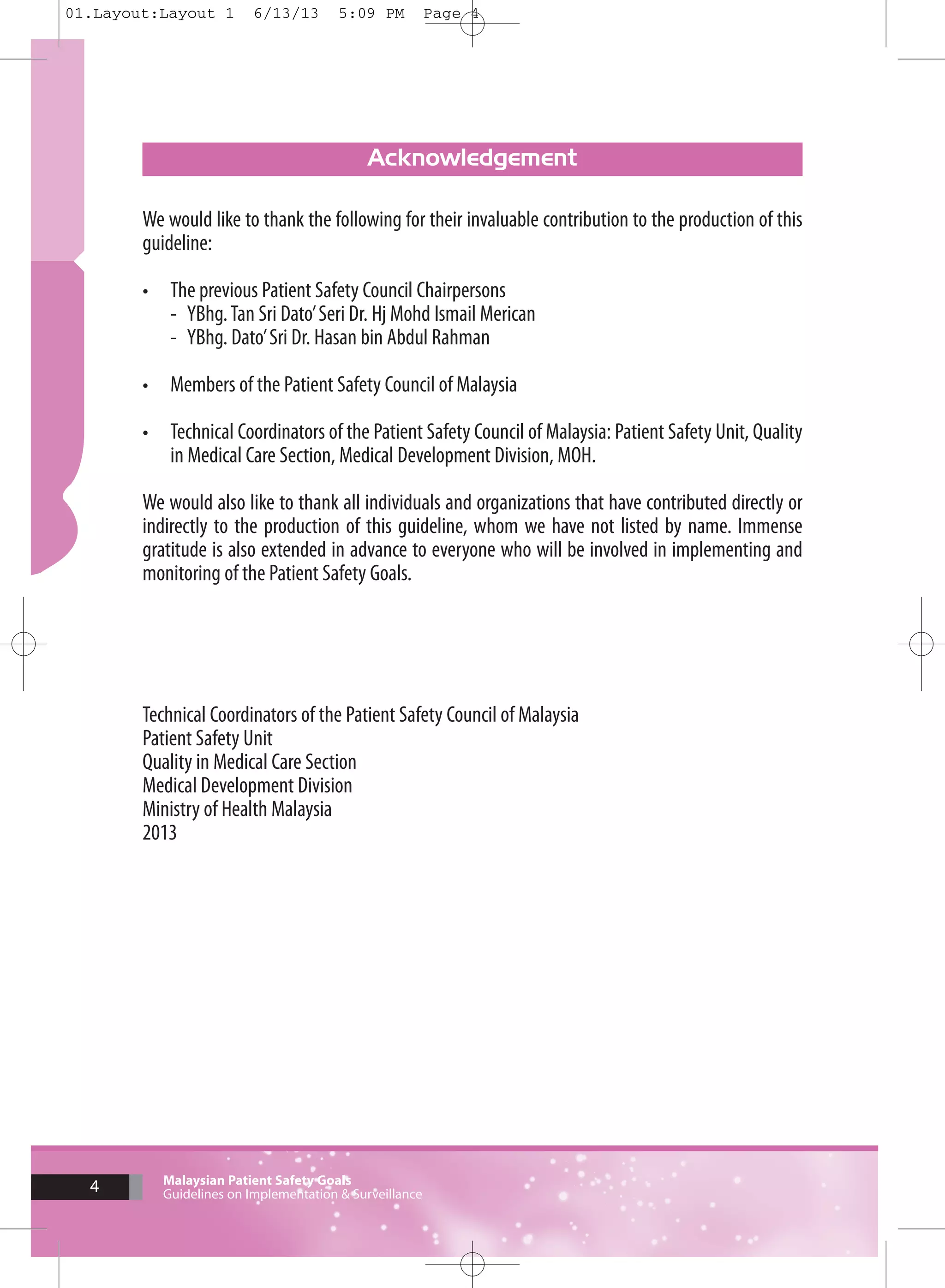 Guidelines mpsg | PDF