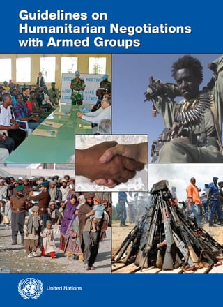 Guidelines negotiations armed groups | PDF