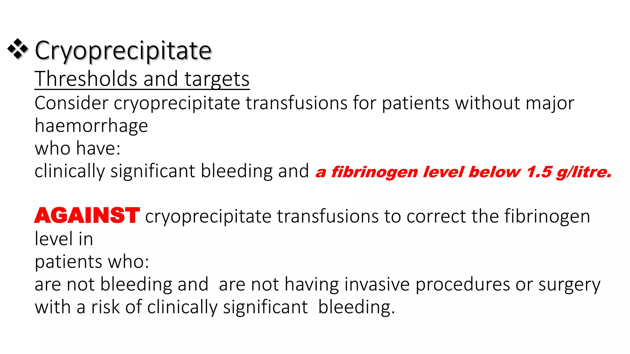 Guidelines of blood transfusion | PPTX