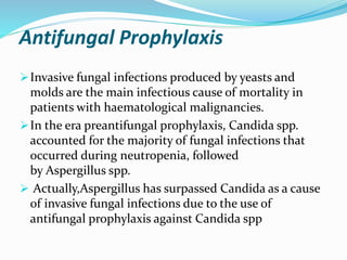 Guidelines of febrile neutropenia | PPTX