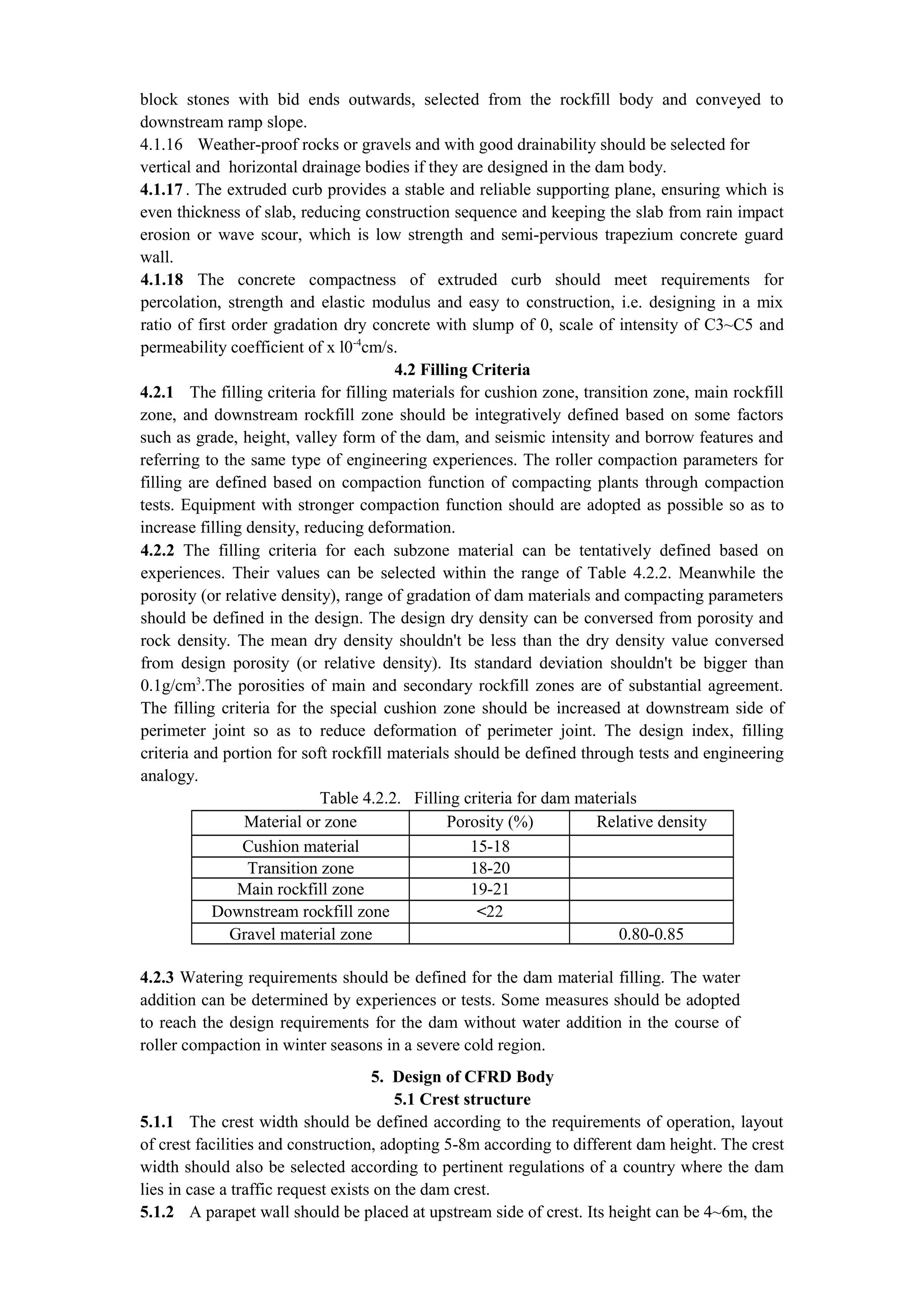 Guidelines of Intern. Society for design of high CFRDs | DOC