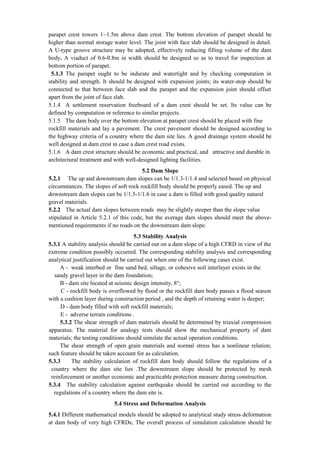 Guidelines of Intern. Society for design of high CFRDs | DOC