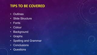 Guidelines for preparing a powerpoint presentation | PPTX