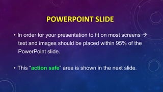 Guidelines for preparing a powerpoint presentation | PPTX